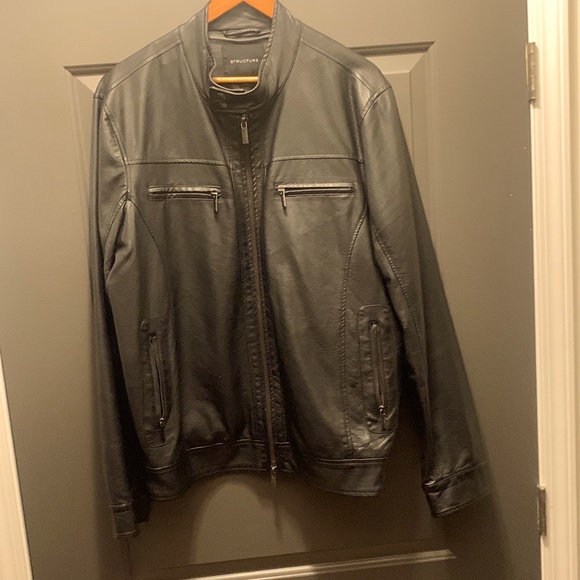 Structure | Jackets & Coats | Mens Faux Leather Jacket | Poshmark